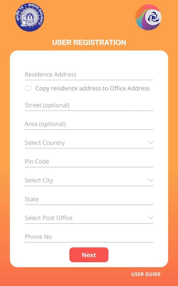How to create IRCTC Account in mobile using IRCTC App - Travel Like a Bird